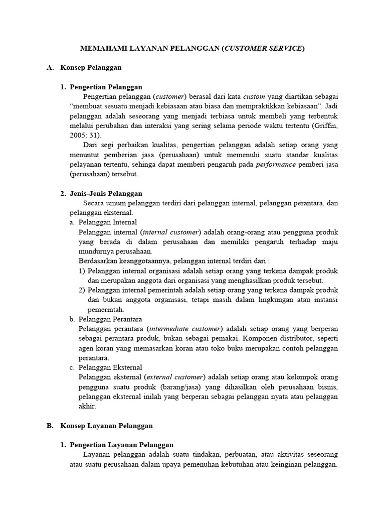 Memahami Layanan Pelanggan | PDF