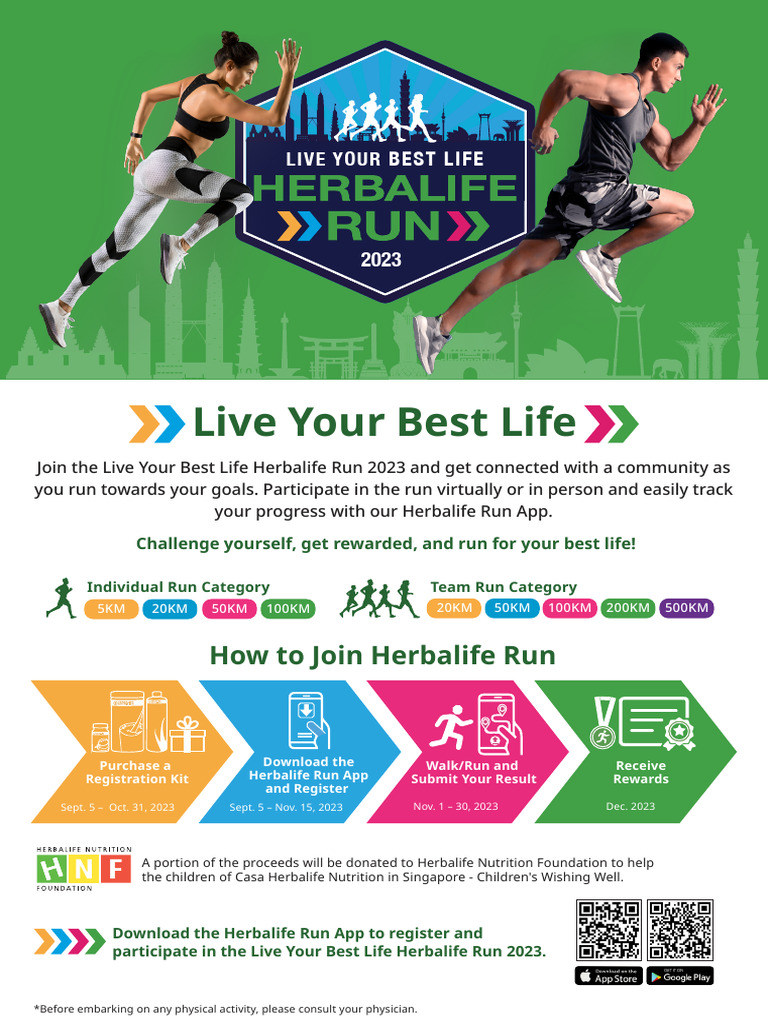 Herbalife Run 2023 4PP-Flyer-Web-RV | PDF | Mobile App | Google Play