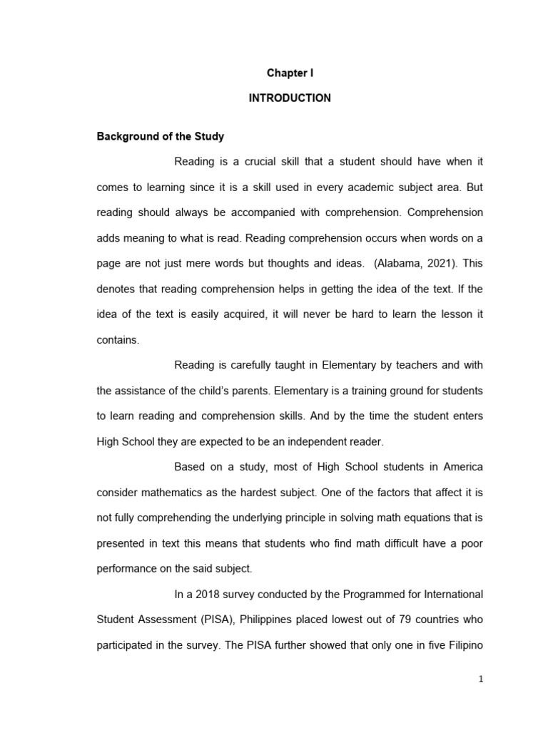 GP Reading Comprehesion Skills of Grade 11 Learners in Relation To ...