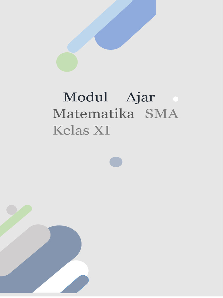 Modul Ajar Operasi Matriks | PDF