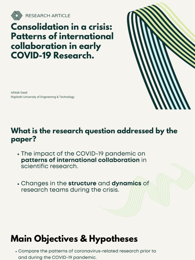 Consolidation in A Crisis | PDF | Science | Information Science