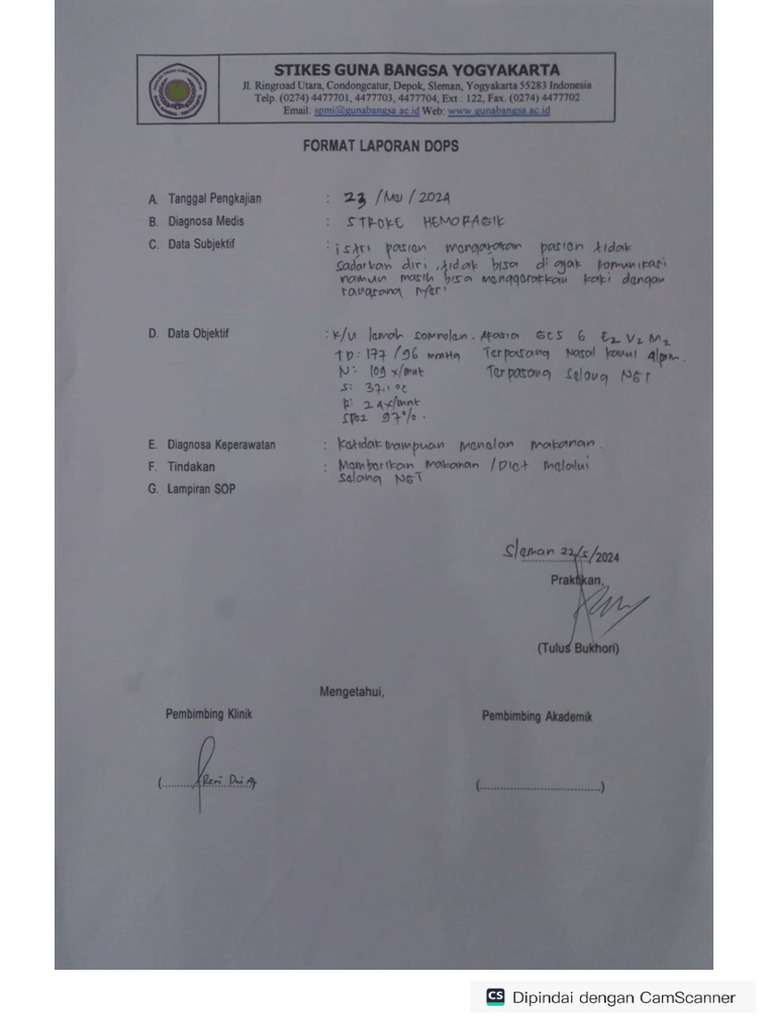 Dops Pemberian Makan Lewat NGT | PDF