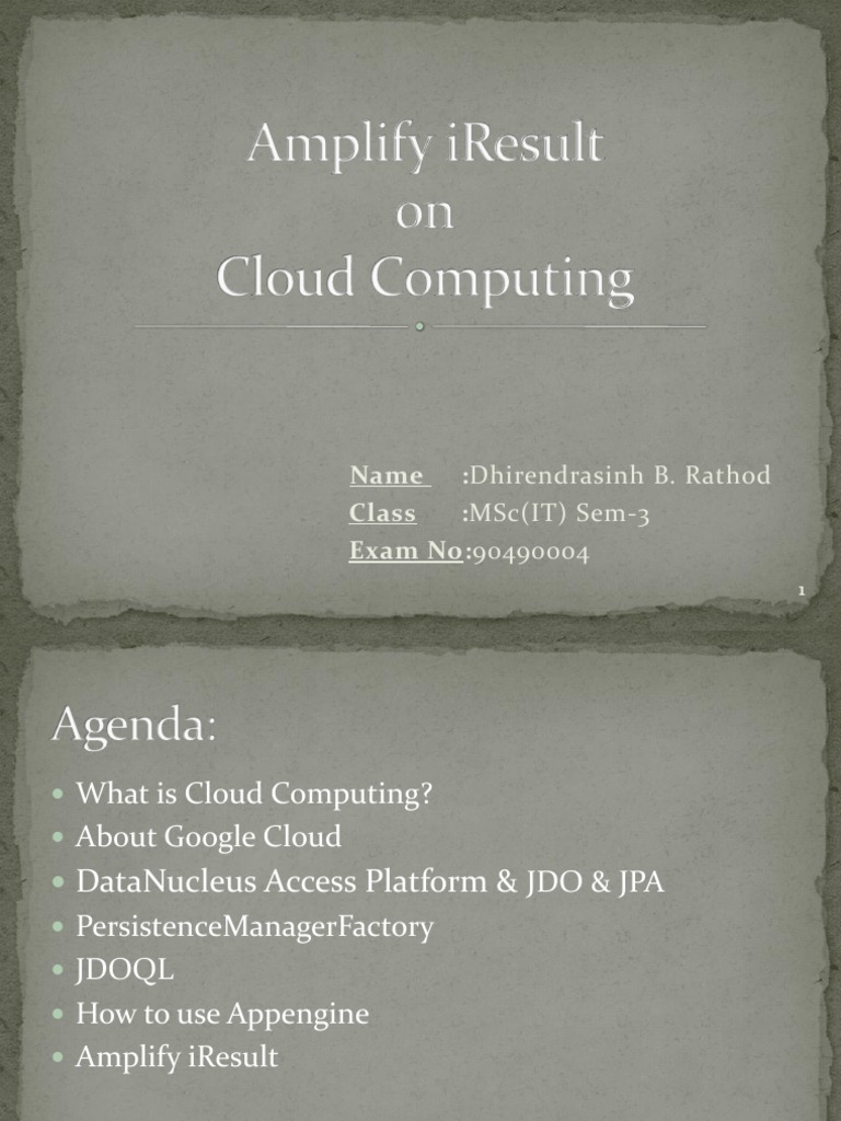 Cloud Computing for IT Students | PDF | Cloud Computing | Java ...