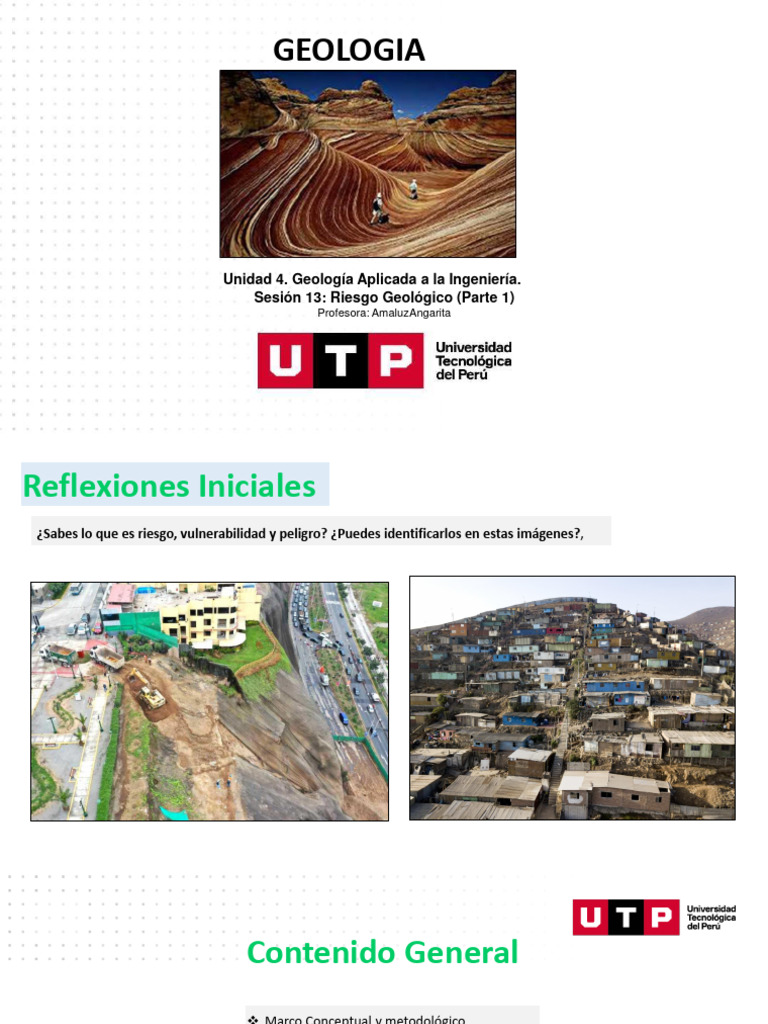 S13 - s13 - Material PPT (Riesgo Geologico 1) | PDF | Tormenta | Temblores