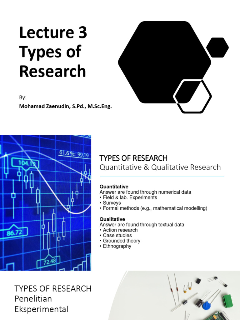 Research Method - Lecture 3 - Types of Research | PDF