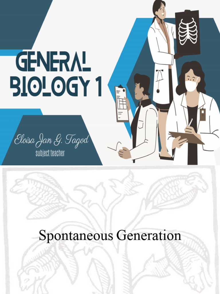 Spontaneous Generation | PDF | Science | Biology