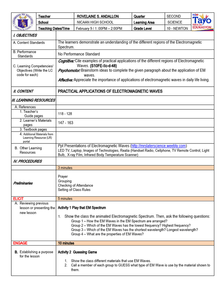 DLL Cot 2 | PDF | Electromagnetic Radiation | Light