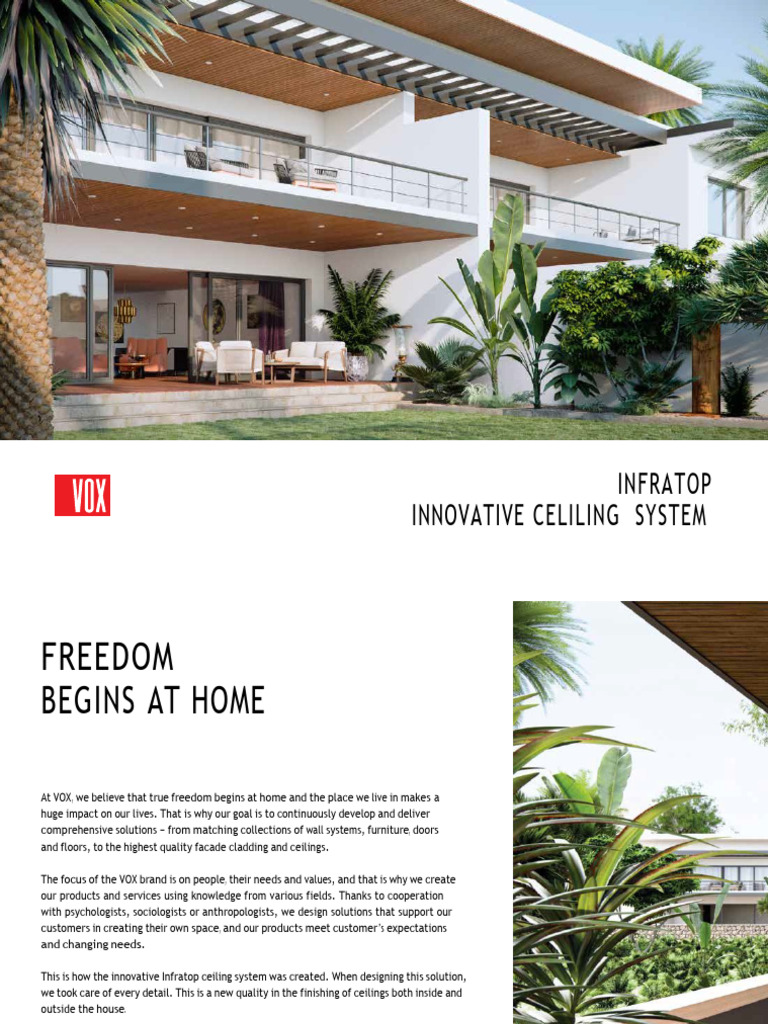 Innovative Infratop Ceiling System | PDF | Roof | Ventilation (Architecture)