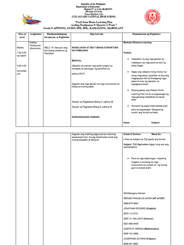 WHLP-Q2 WK 7-8 Ap | PDF