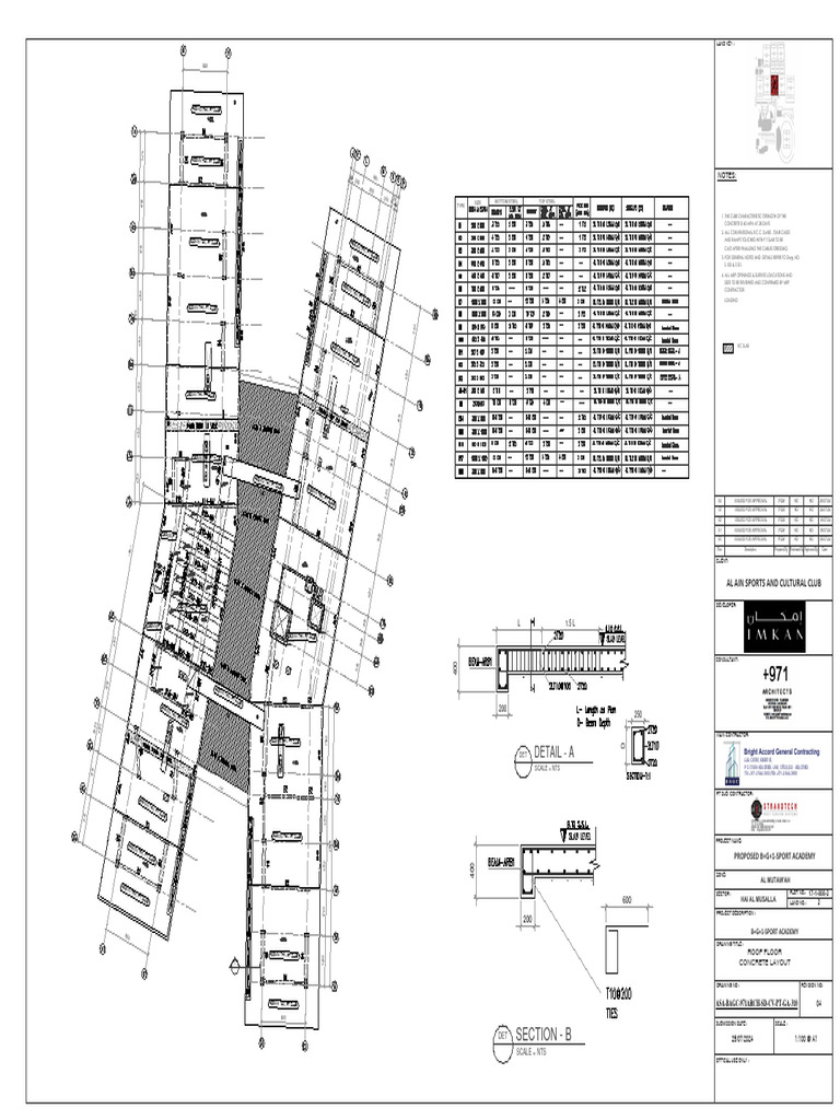 Asa-Bagc-971arch-Sd-Cv-Pt-Ga-310-Concrete Layout | PDF | Concrete ...