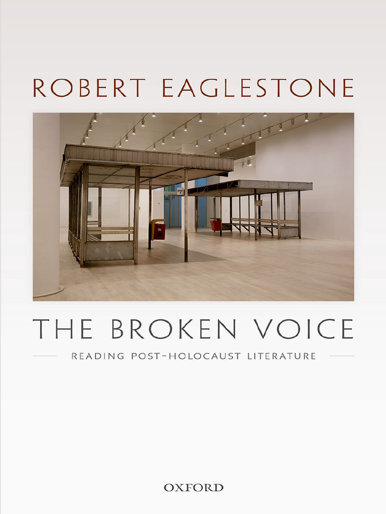 The Broken Voice. Reading Post-Holocaust Literature (Z-Lib - Io) | PDF ...