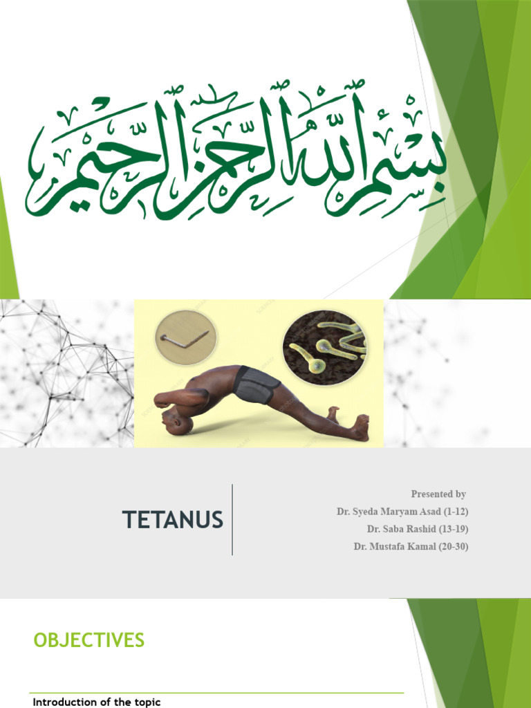 Tetanus 1 | PDF | Clinical Medicine | Diseases And Disorders