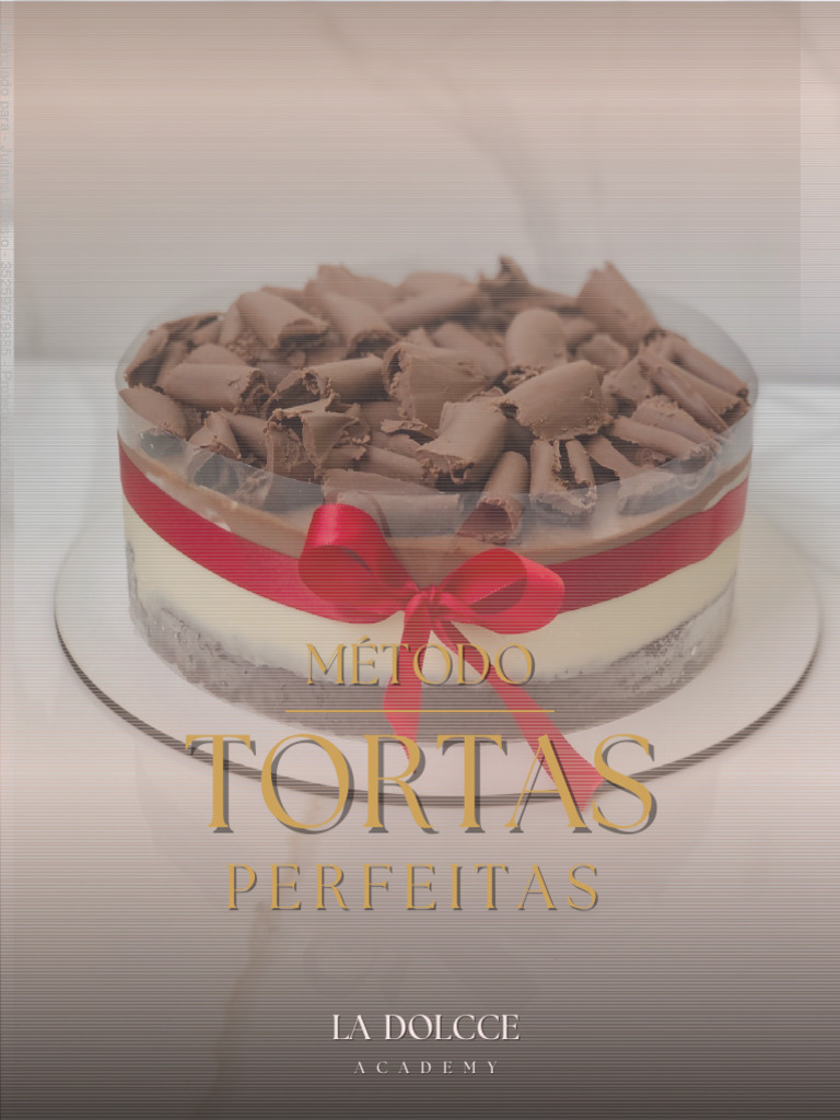 Metodo Tortas Perfeitas | PDF | Chocolate | Creme