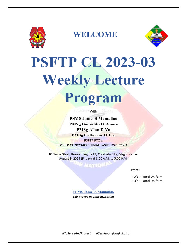 PNP Sample Program | PDF | Mammal Genetics | Genetics