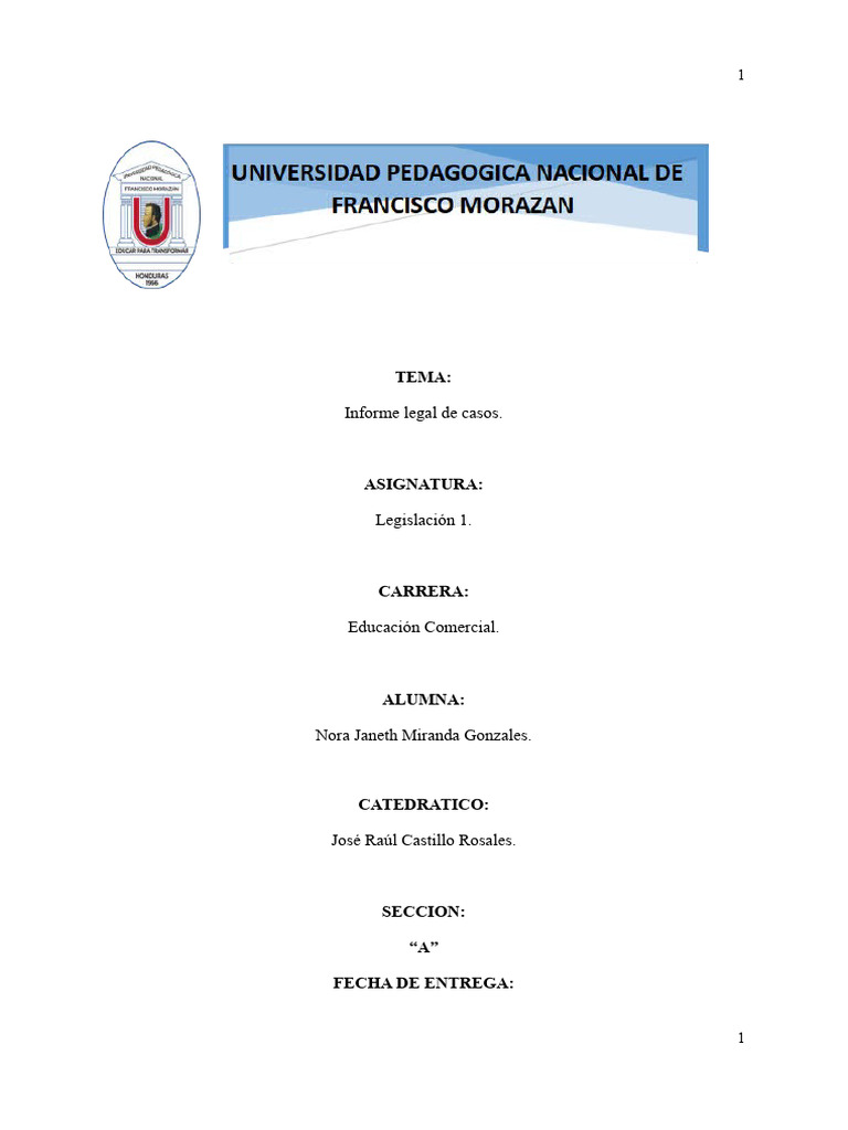 INFORME LEGAL Nora - Miranda | PDF | Derecho laboral | Salario
