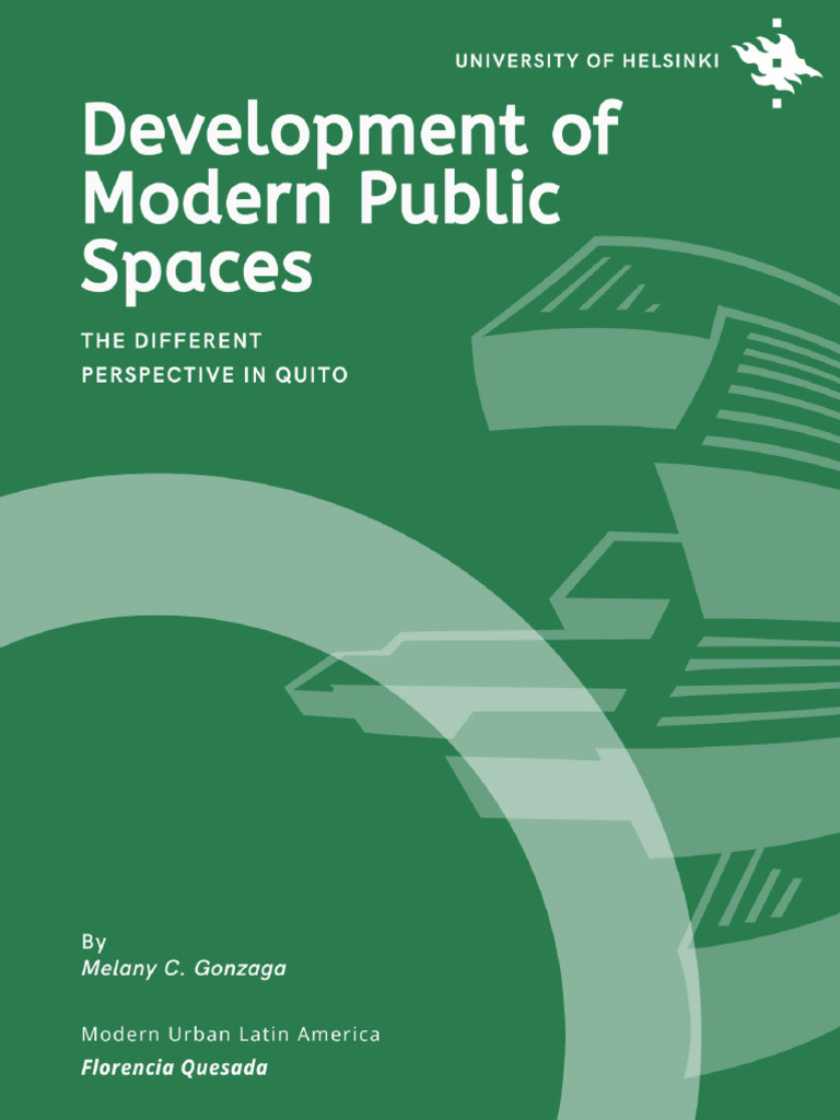 Modern Public Spaces | PDF | Ecuador | Capitalism