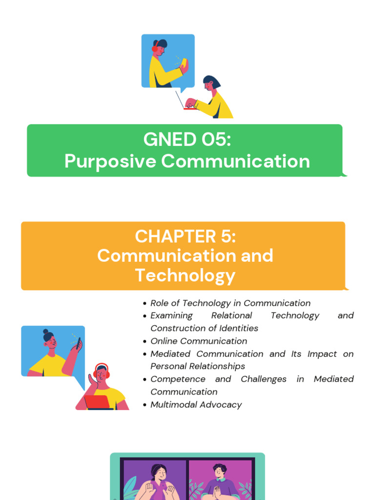 GNED 05 CHAPTER 5 Lesson 1 3 | PDF | Communication | Social Networking Service