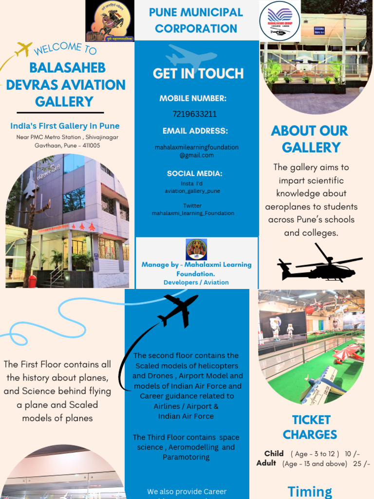 Balasaheb Devrás Aviation Gallery Overview | PDF | Aeronautics | Transport