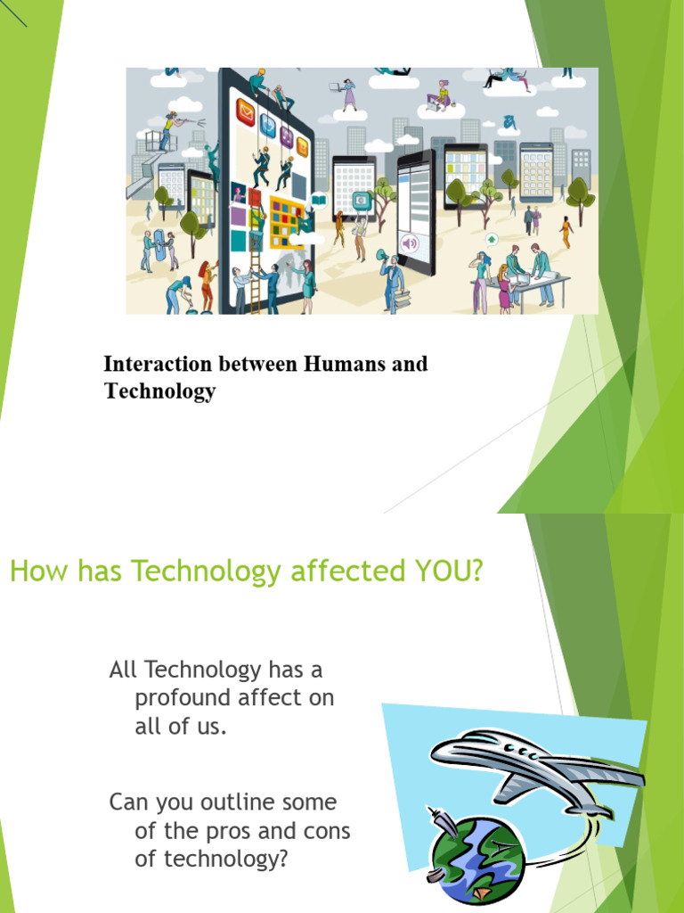 Lecture 7 - Interaction between Humans and Technology (1) (1) | PDF ...