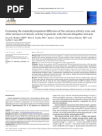 Weekly Urticaria Activity Score | PDF