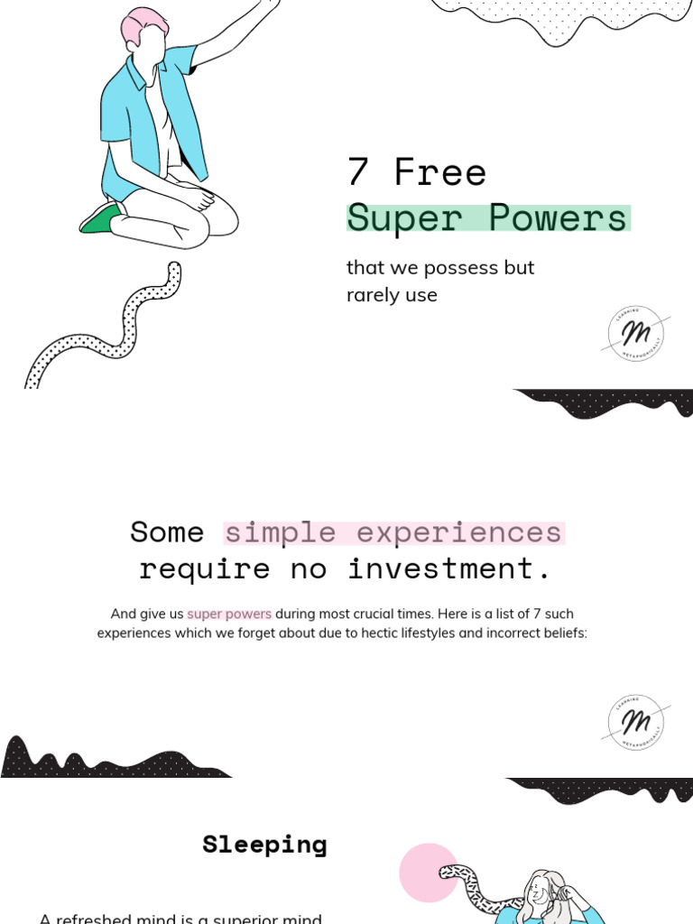 7 Free Super Powers That We Rarely Use | PDF 7 Free Super Powers That We Rarely Use | PDF