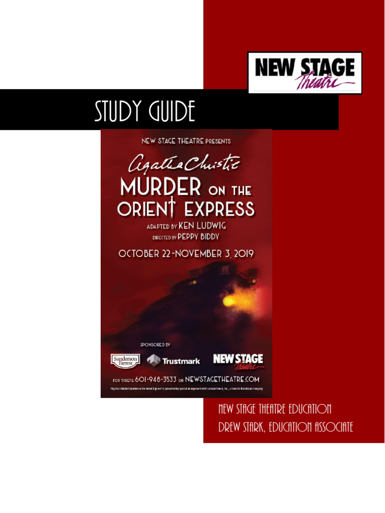 Murder On The Orient Express Study Guide | PDF | Hercule Poirot ...