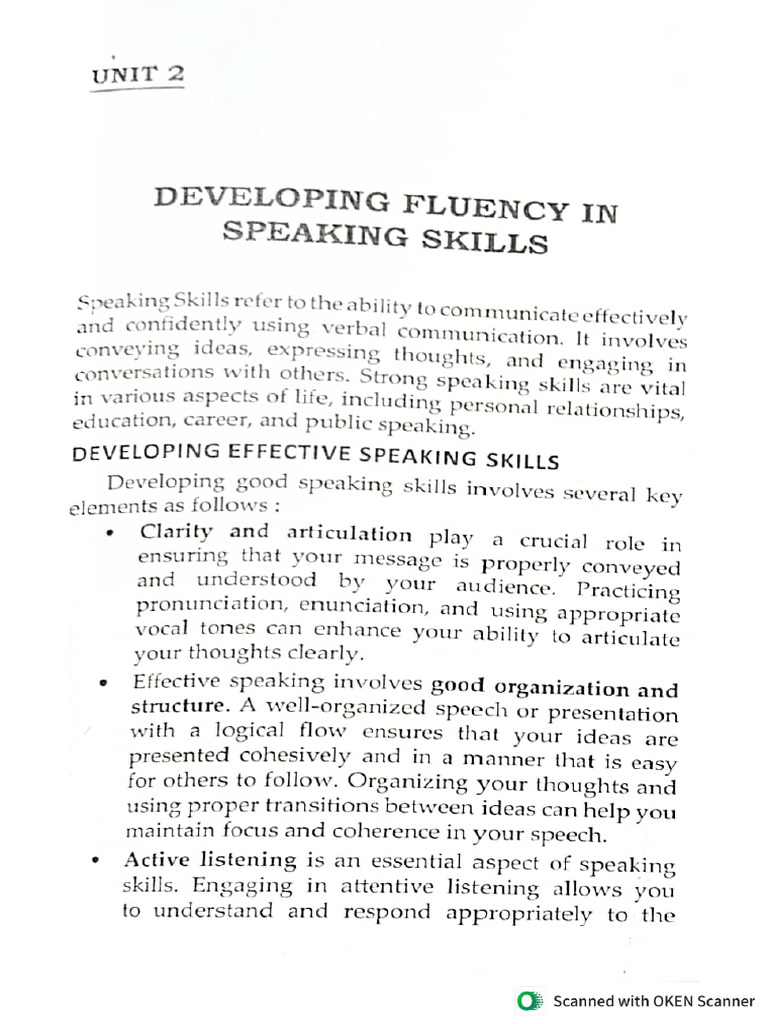 AEC Developing Skill | PDF