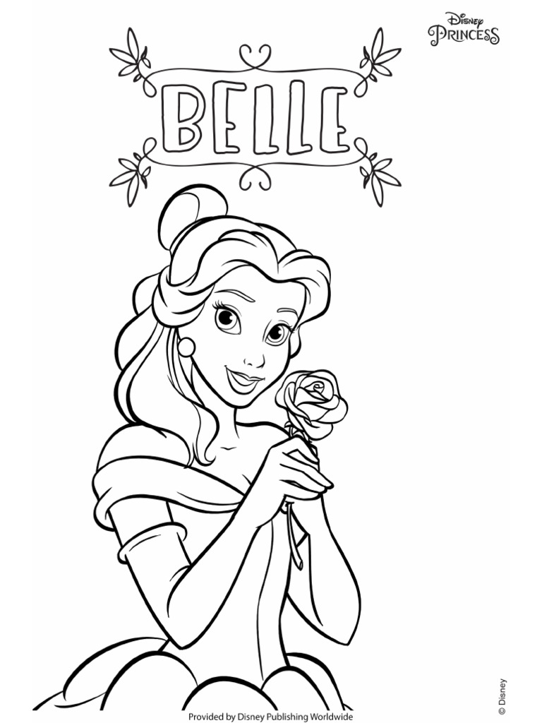 Bella Coloring Page | PDF