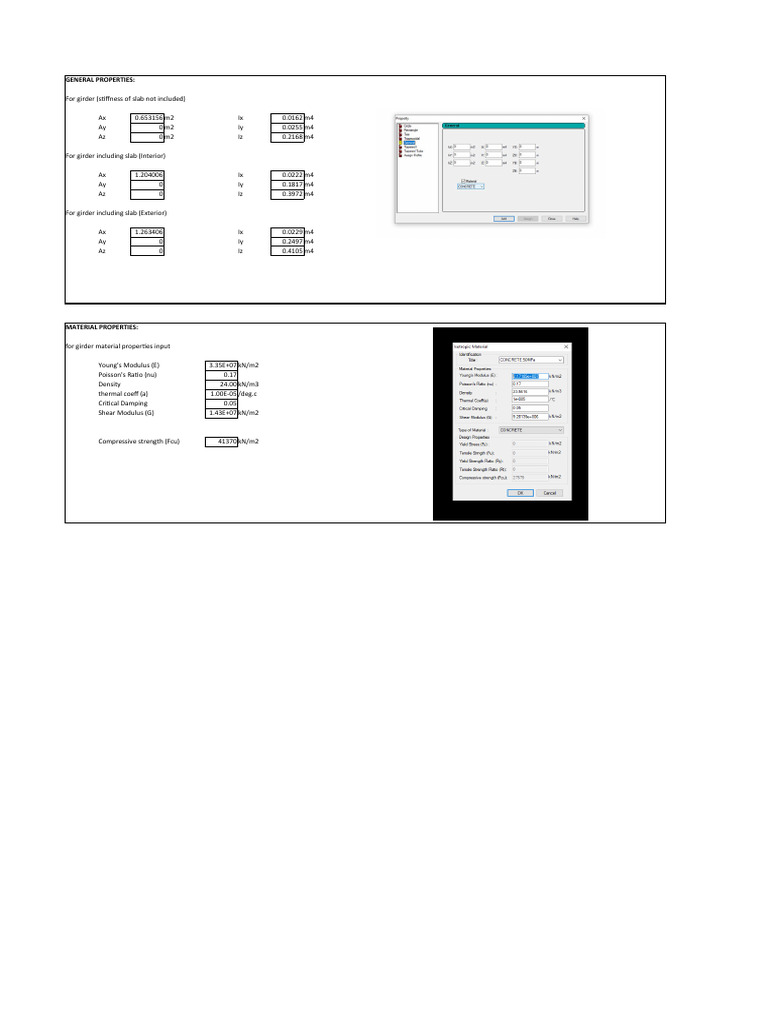 Bridge4 2-Span 2x24.8m Ext Girder Type IV-A Design v42 3-Cables(12 Strands) FINAL | PDF ...