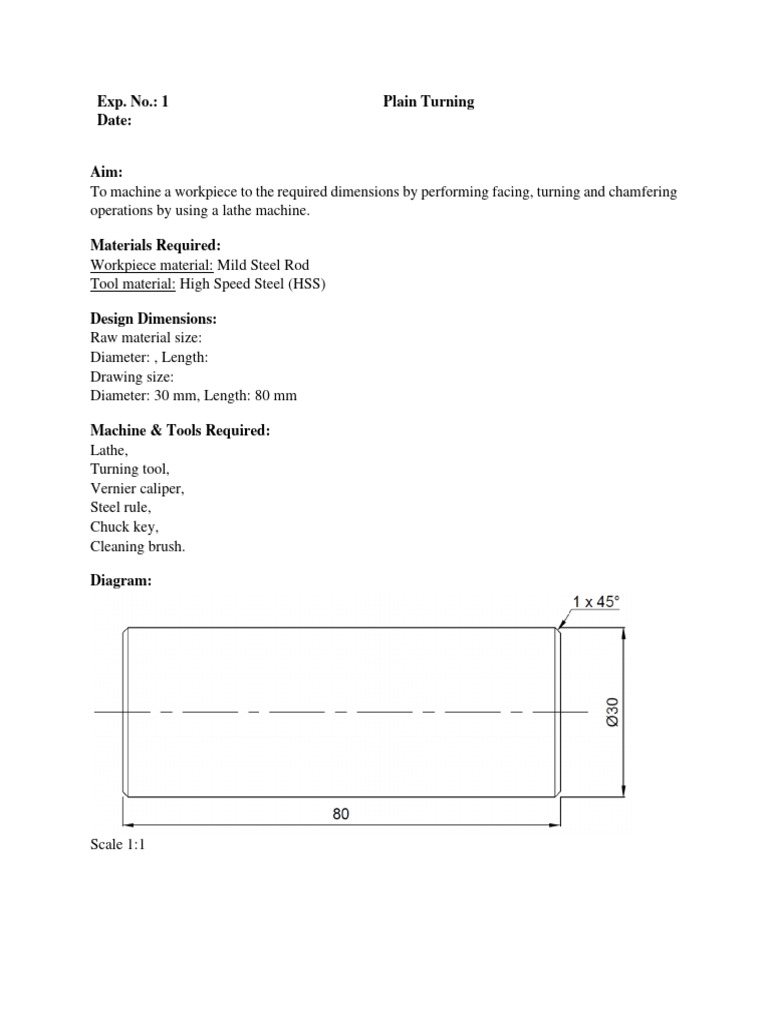 Exp1 6 | PDF | Machining | Grinding (Abrasive Cutting)