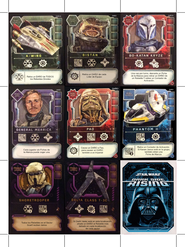 Star Wars Dark Side Rising - Promo Pack | PDF