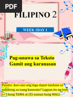 Grade 2 Filipino Module 1 Final | PDF