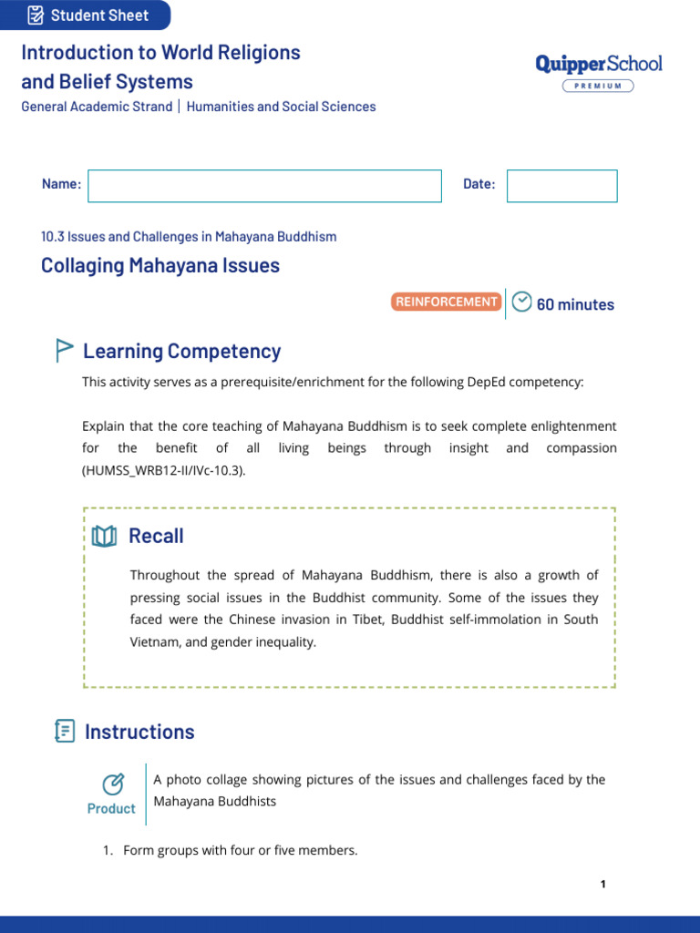 10.3 Collaging Mahayana Issues - 094037 | PDF