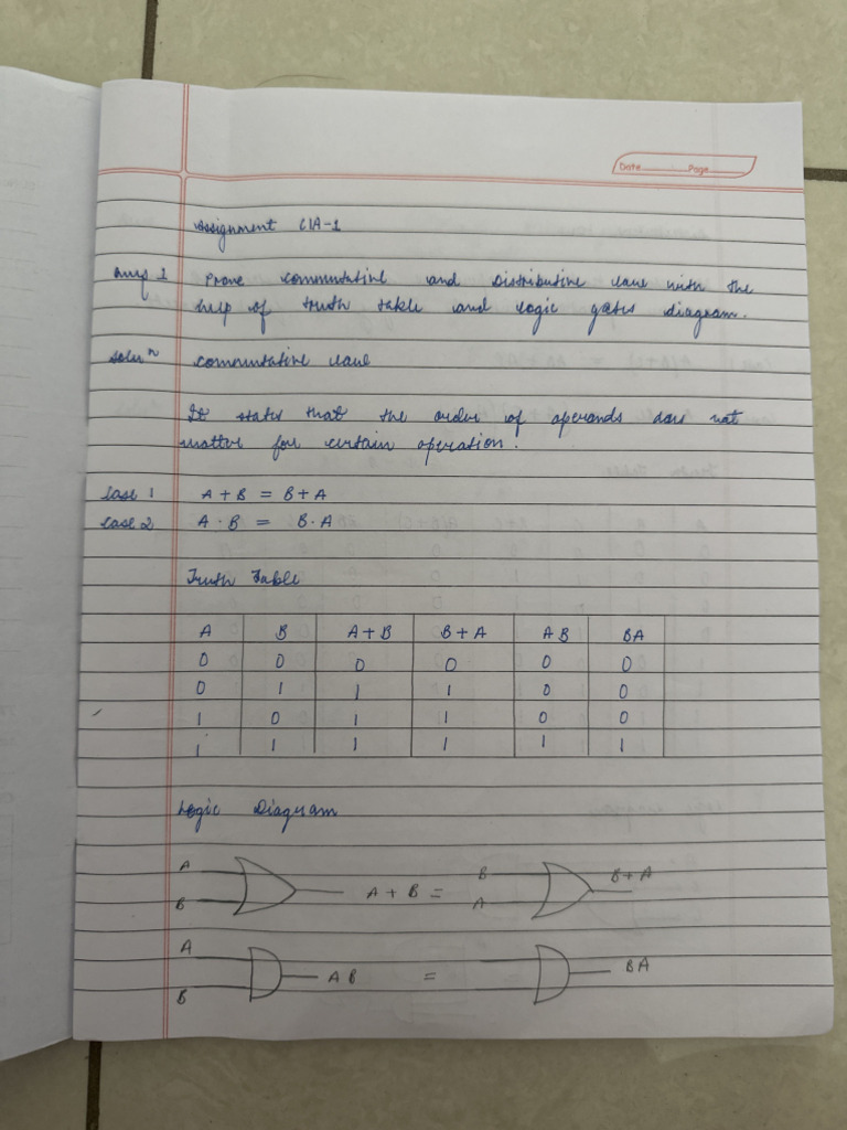 CIA-1 DIGITAL SYSTEM | PDF