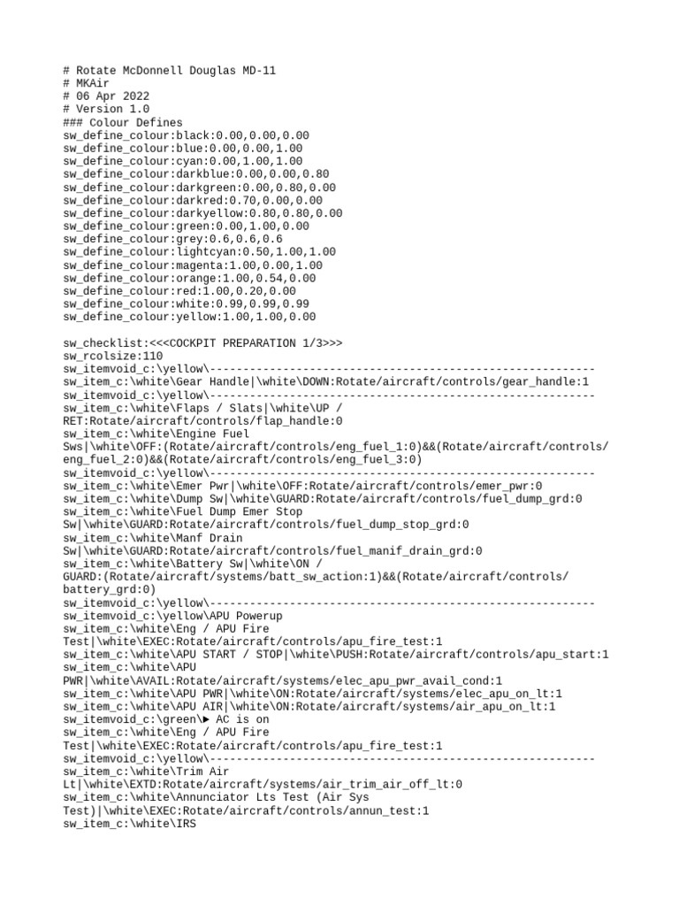 Rotate MD 11 - Clist | PDF | Aerospace | Transport