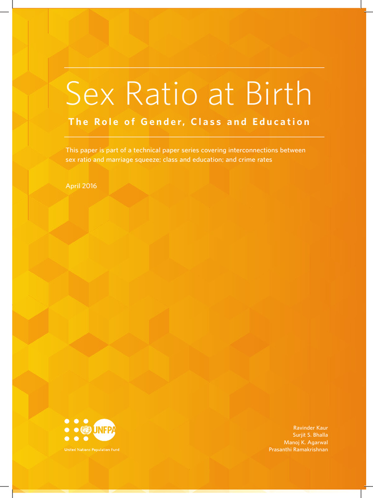 Gender, Class, and Sex Ratio Trends | PDF | Poverty | Poverty ...