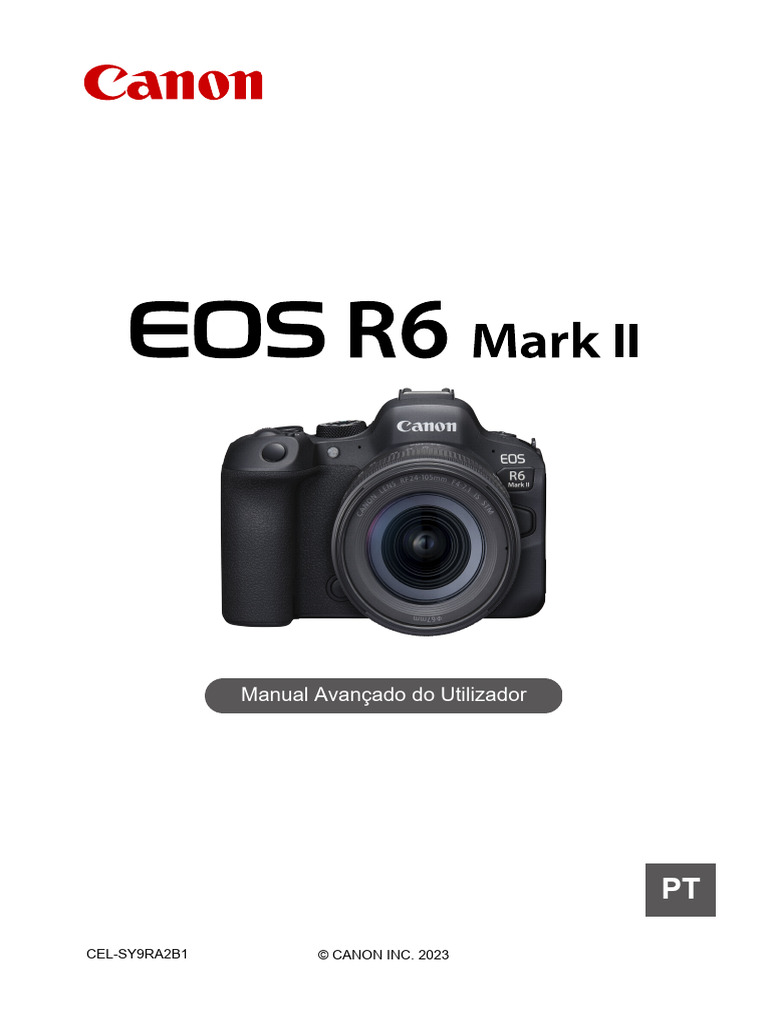 R6 MK II Manual | PDF | Câmera