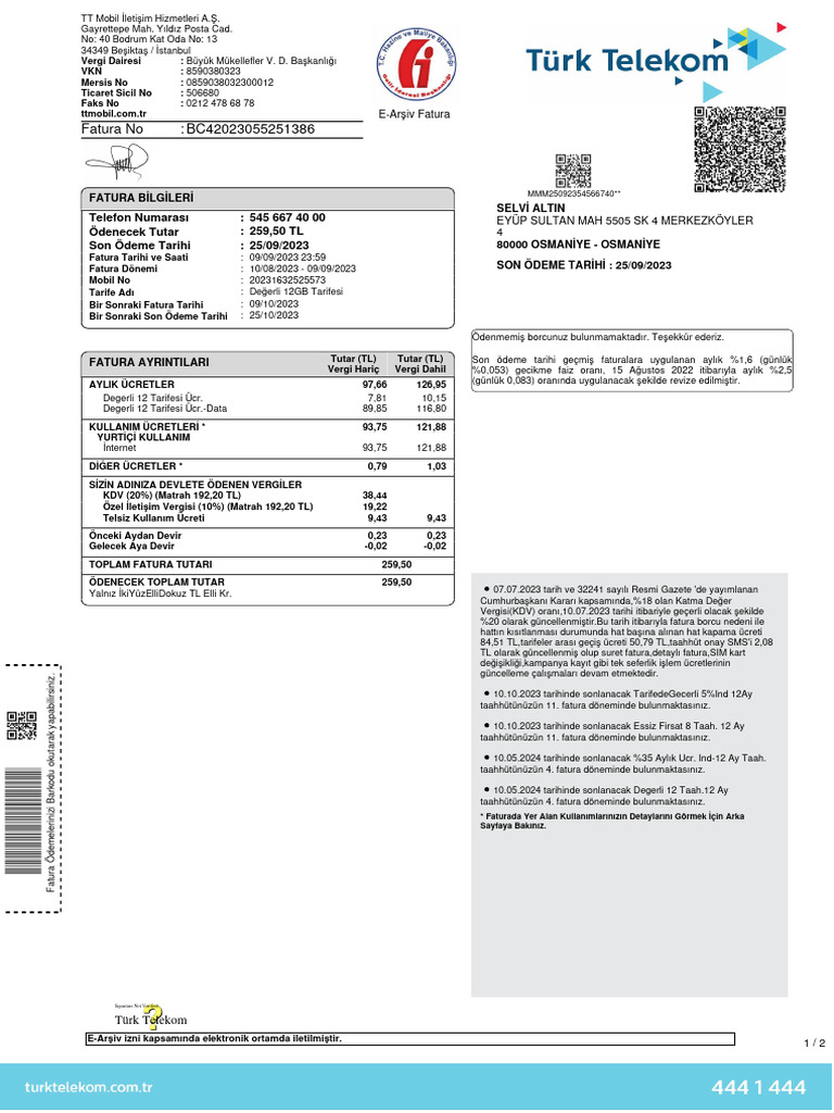 E Bill Mobile - 065136 | PDF