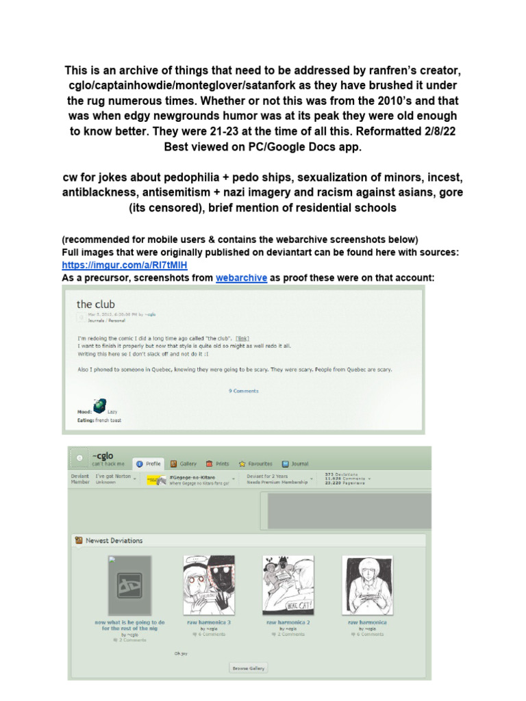 Captainhowdie Callout | PDF