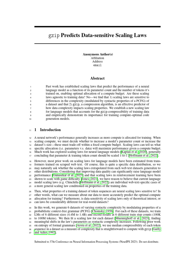 Data Complexity Scaling Laws | PDF | Linguistics | Applied Mathematics