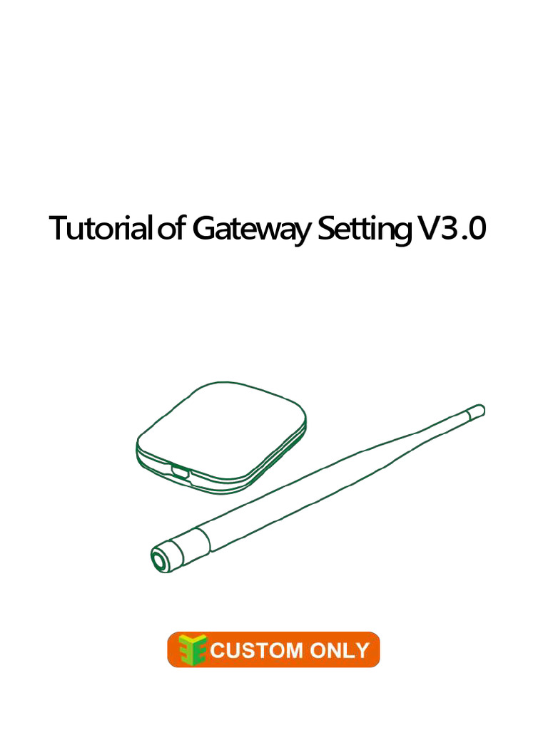 Gateway Install Manual PDF | PDF | Android (Operating System) | Wi Fi