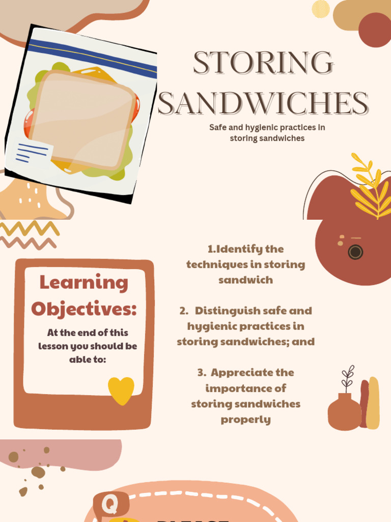 Storing Sandwiches | PDF | Refrigeration | Sandwich Storing Sandwiches | PDF | Refrigeration | Sandwich