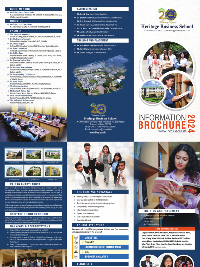 HBS - Brochure 2024 | PDF