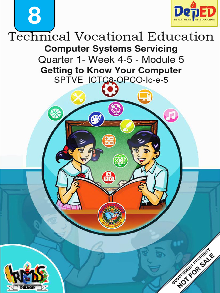 CSS 8 - Q1 W4 5 Mod5 - Getting To Know Your Computer - v1 | PDF | Personal Computers | Computer ...