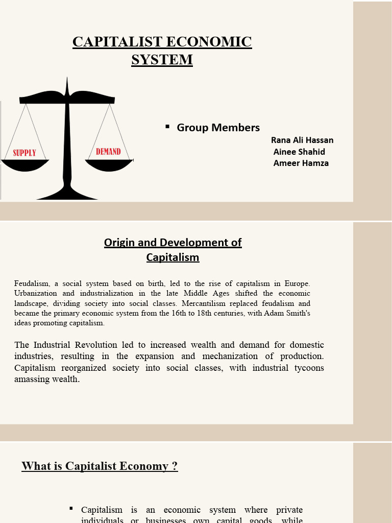 Types-of-Capitalism Final | PDF | Capitalism | Market Economy