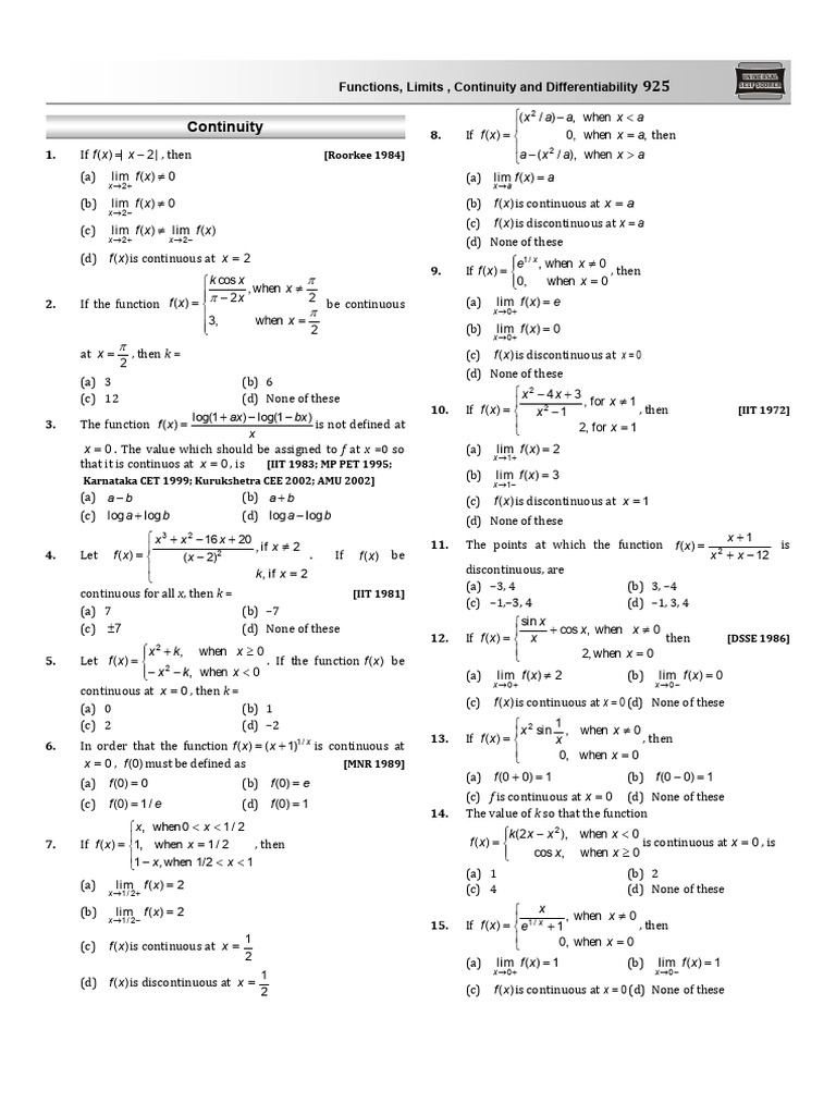 Continuity | PDF | Discrete Mathematics | Functions And Mappings