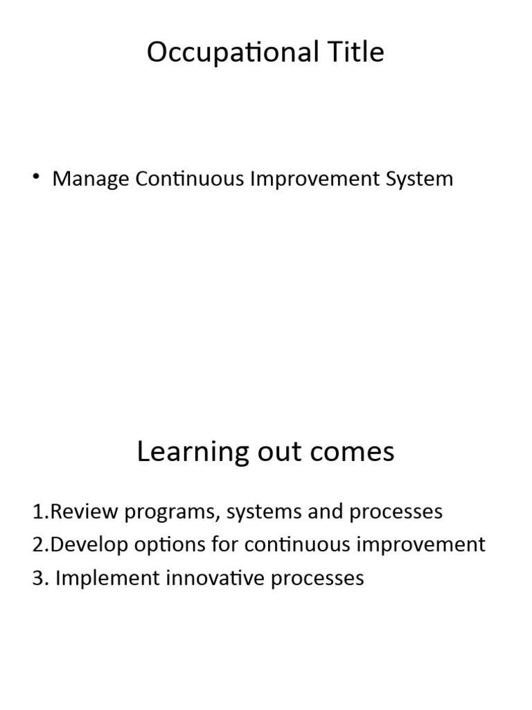 Kaizen Overview | PDF | Occupational Safety And Health | Safety