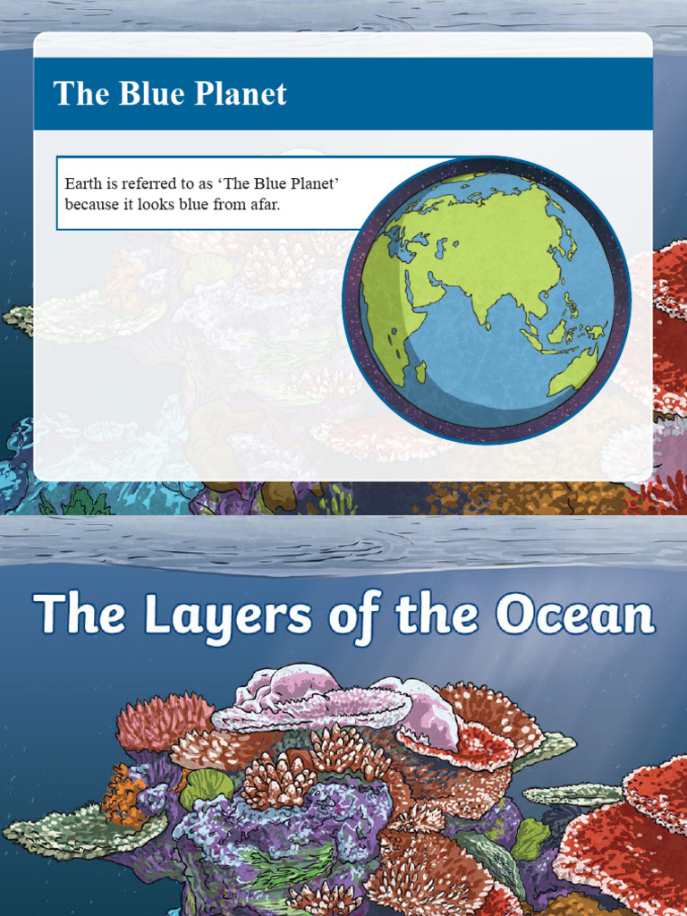 Layers of The Ocean | PDF | Oceans | Applied And Interdisciplinary Physics