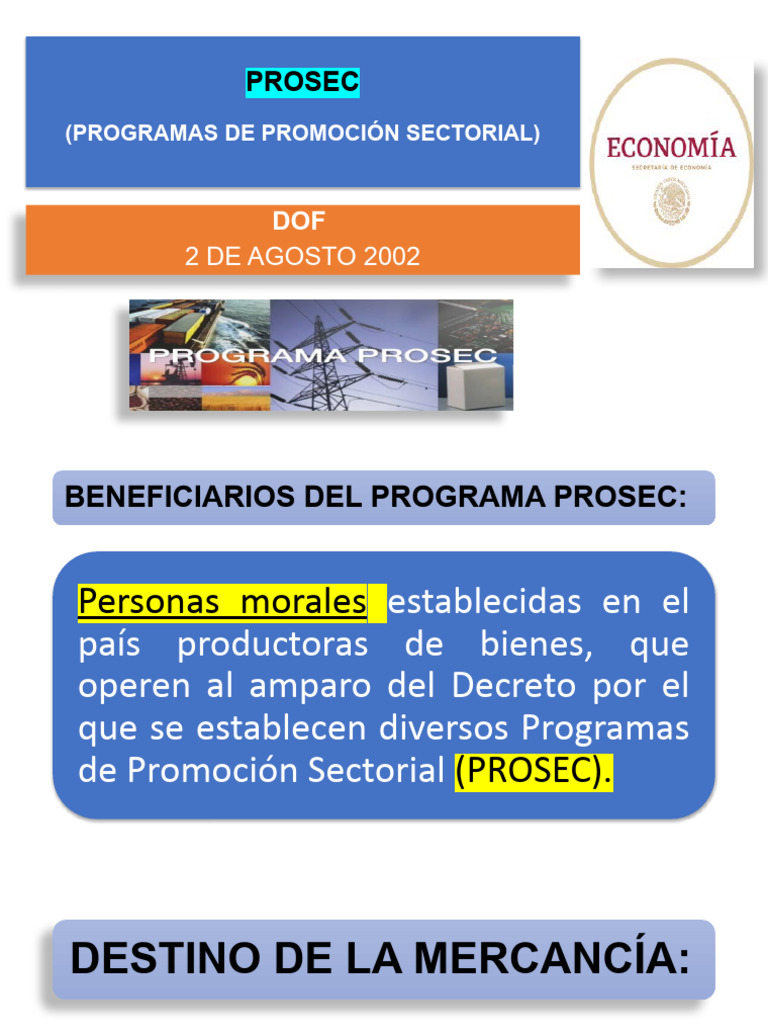 Prosec 2023 | PDF | Arancel | Impuestos