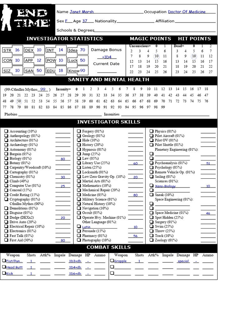 CoC - End Time - NPC Doctor of Medicine | PDF | Science